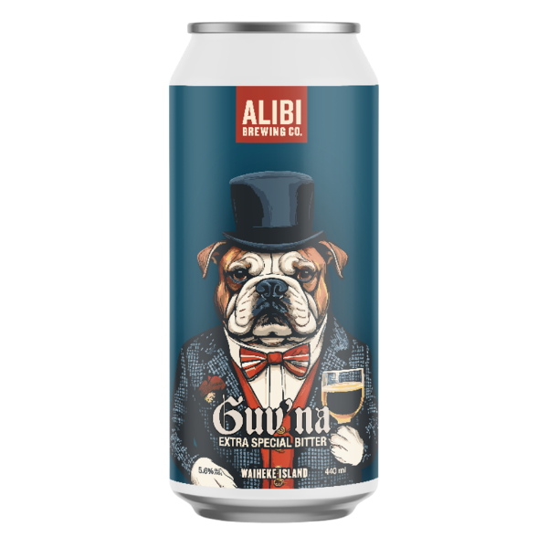 Alibi Brewing Guv'na Extra Special Bitter 440ml | Beer Cellar NZ