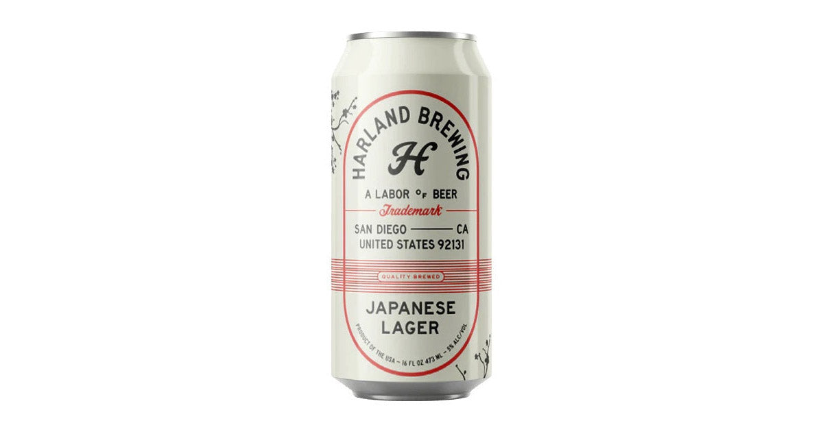 Harland Brewing Japanese Lager | Beer Cellar NZ