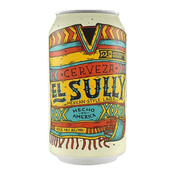 21st Amendment El Sully Mexican Lager 355ml | Beer Cellar NZ