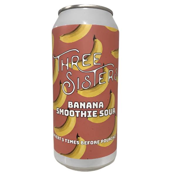 Three Sisters Banana Smoothie Sour 440ml | Beer Cellar NZ