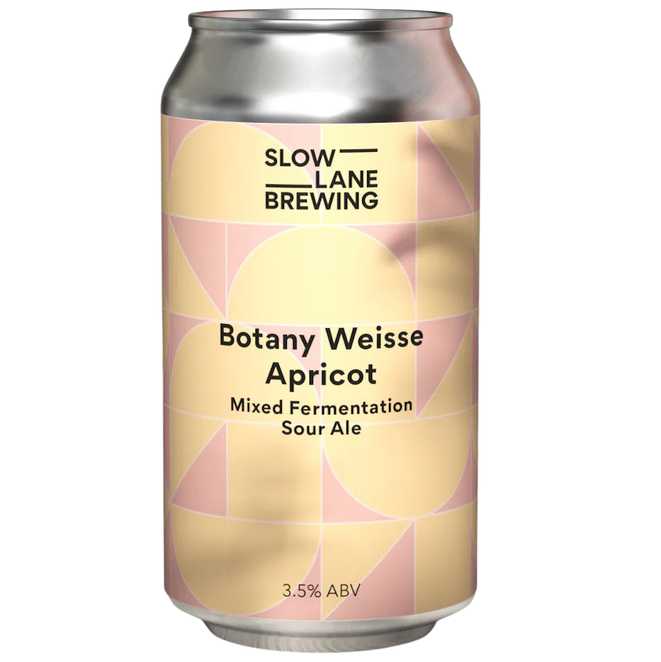 Slow Lane Brewing Botany Weisse Apricot Sour Ale 440ml | Beer Cellar NZ