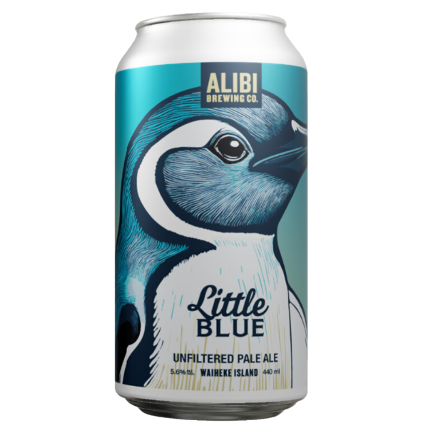 Alibi Brewing Little Blue Unfiltered Pale Ale 440ml | Beer Cellar NZ