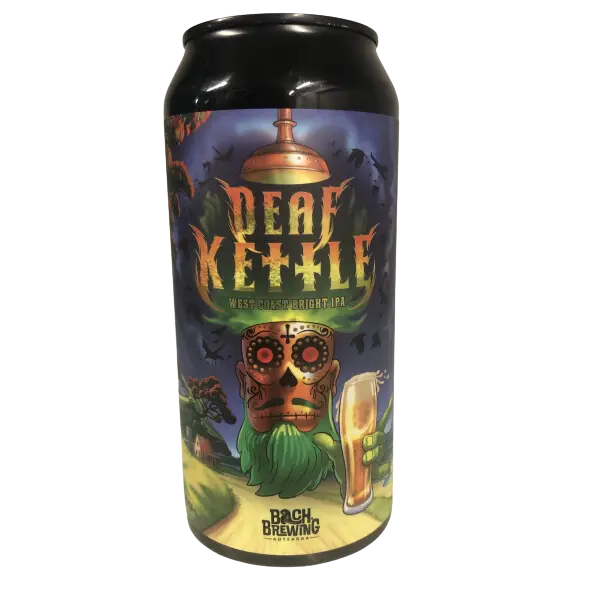 Bach Brewing Deaf Kettle West Coast Bright IPA 440ml | Beer Cellar NZ