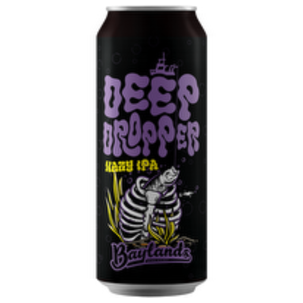 Baylands Deep Dropper Hazy IPA 440ml | Beer Cellar NZ