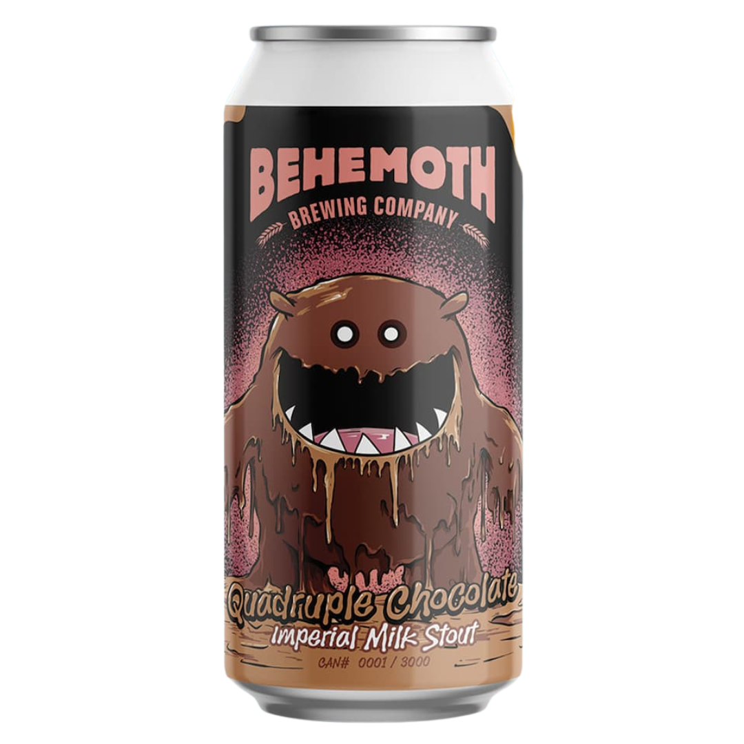 Behemoth Quadruple Chocolate Imperial Stout 440ml | Beer Cellar NZ
