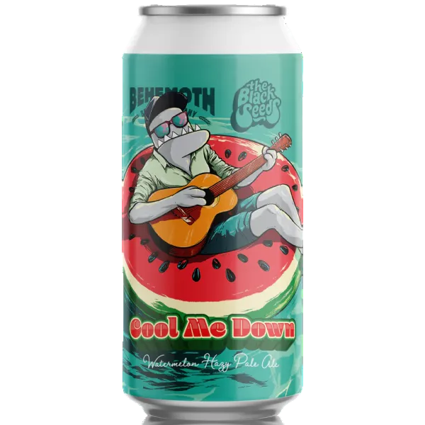 Behemoth Cool Me Down Watermelon Hazy Pale Ale 440ml | Beer Cellar NZ