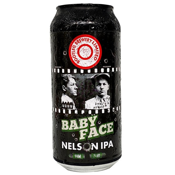 Bootleg Brewery Baby Face Nelson IPA 440ml | Beer Cellar NZ