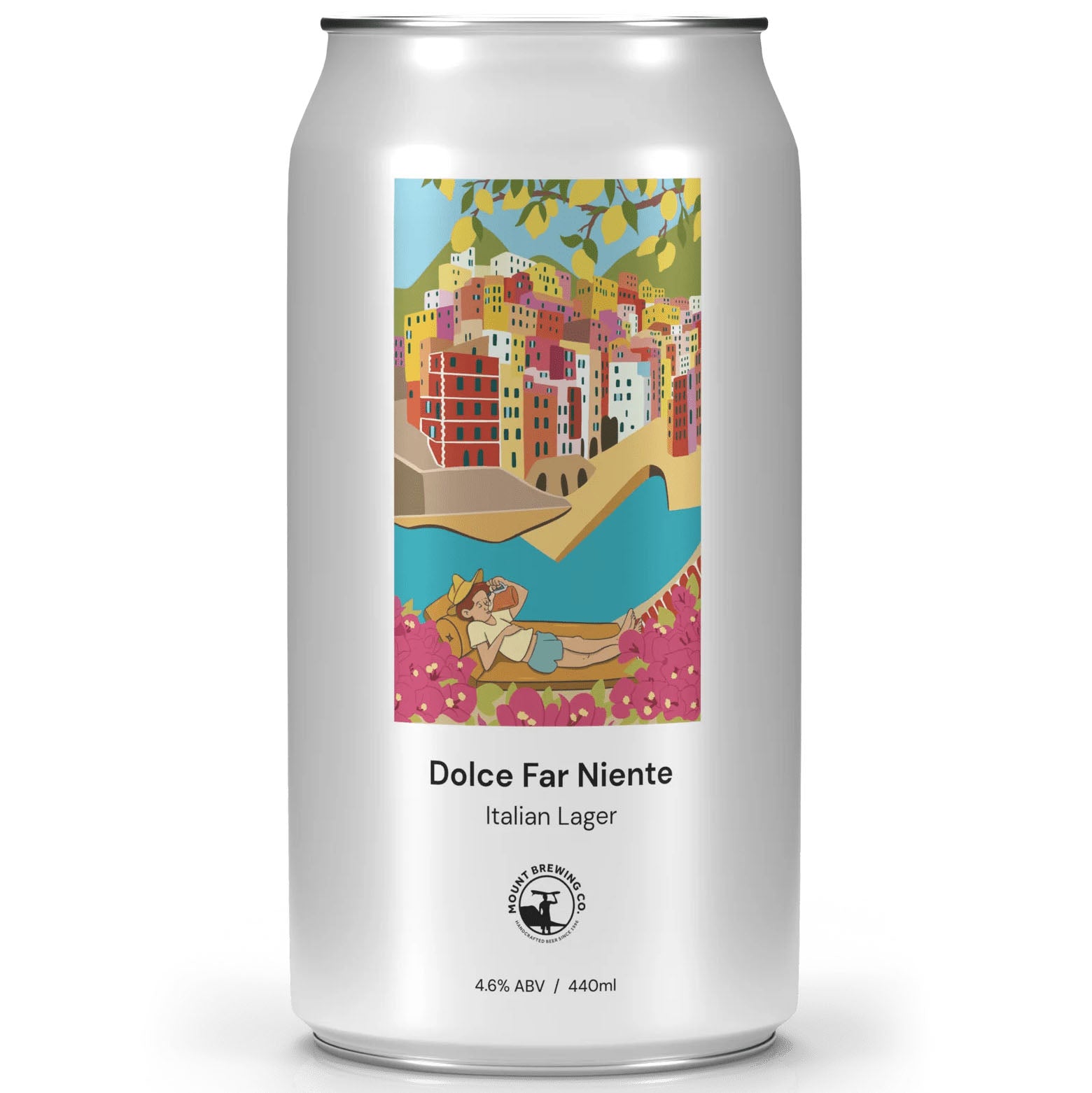 Mount Brewing Dolce Far Niente Italian Lager 440ml | Beer Cellar NZ