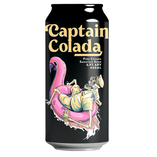 Double Vision Captain Colada Pina Colada Smoothie Sour 440ml | Beer ...