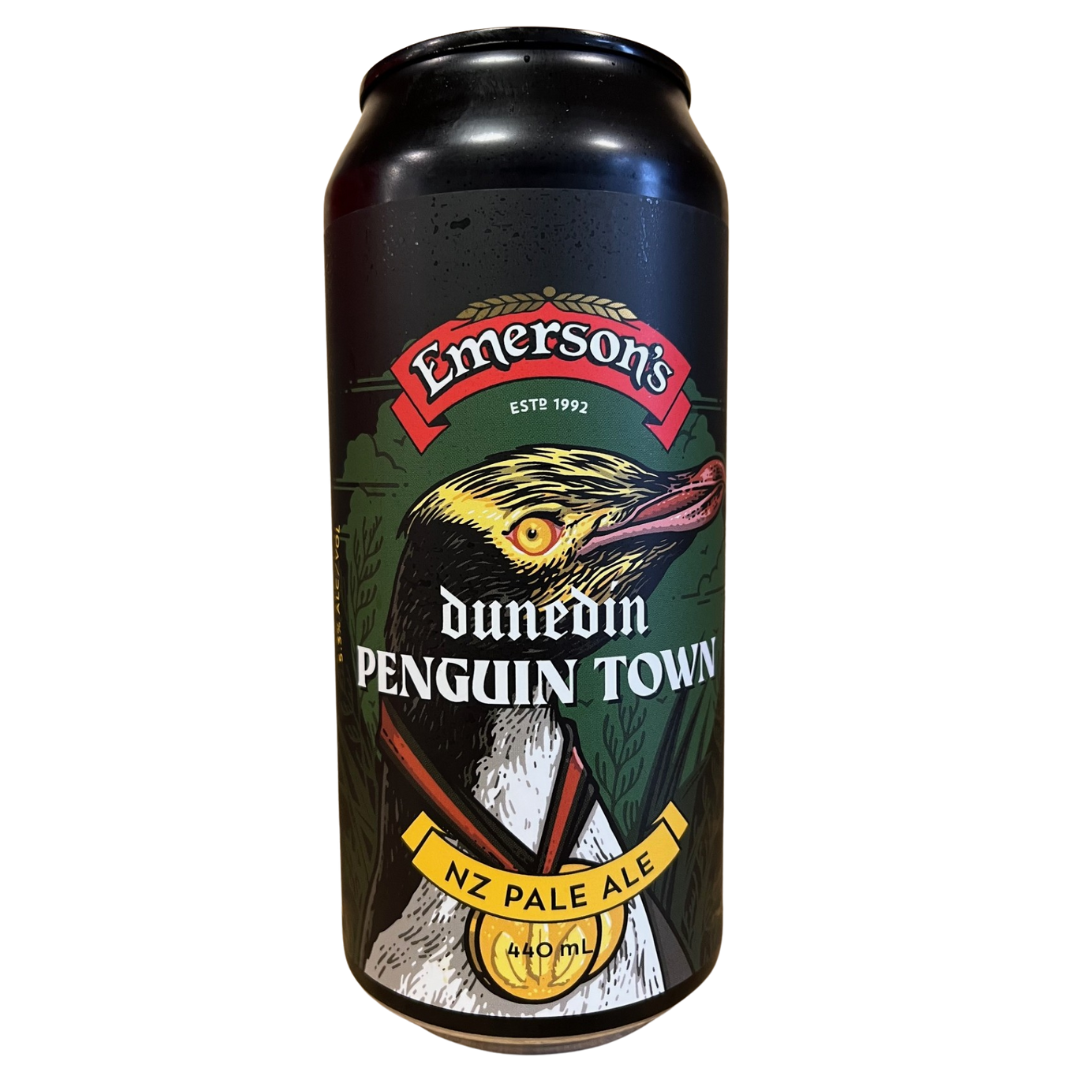 Emersons Dunedin Penguin Town NZ Pale Ale 440ml | Beer Cellar NZ