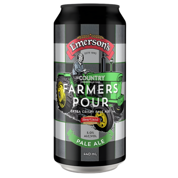 Emerson's Farmers Pour Extra Crispy Pale Ale 440ml | Beer Cellar NZ