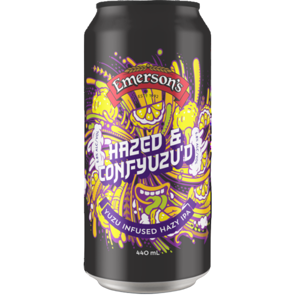 Emersons Emerson's Hazed & Confyuzu’d IPA 440ml | Beer Cellar NZ
