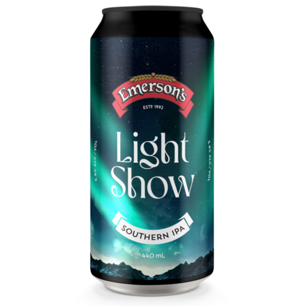 Emersons Light Show Southern IPA 440ml | Beer Cellar NZ