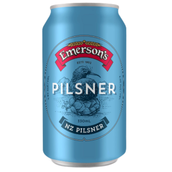 Emersons Pilsner 330ml 12pk Cans | Beer Cellar NZ