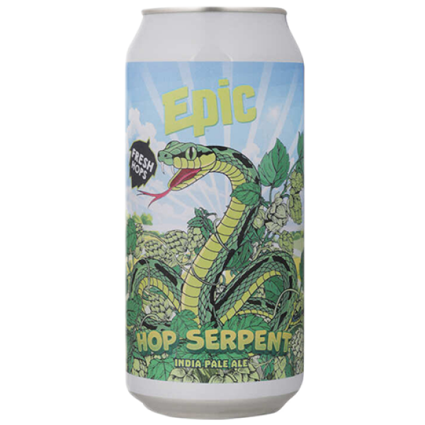 Epic Hop Serpent Fresh Hop IPA 440ml | Beer Cellar NZ