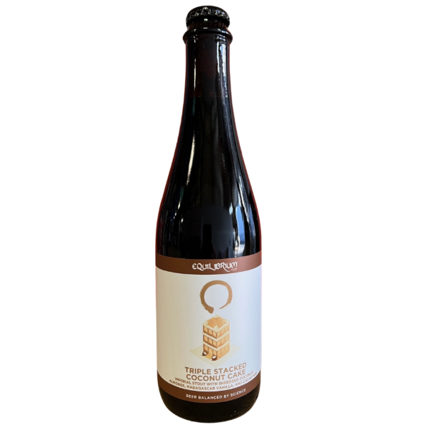 Equilibrium Brewing Triple Stacked Coconut Cake Imperial Stout 500ml ...