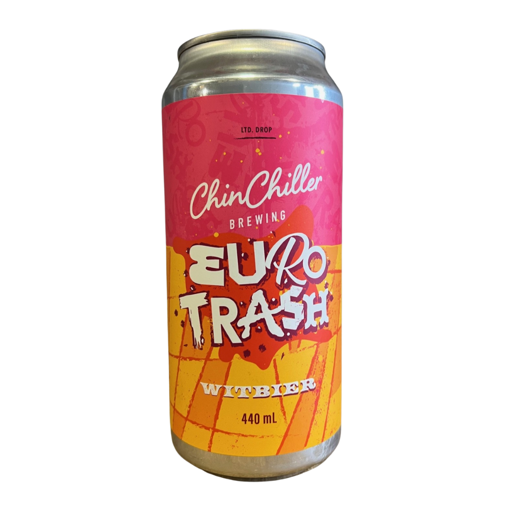 Chinchiller Euro Trash Witbier 440ml | Beer Cellar NZ