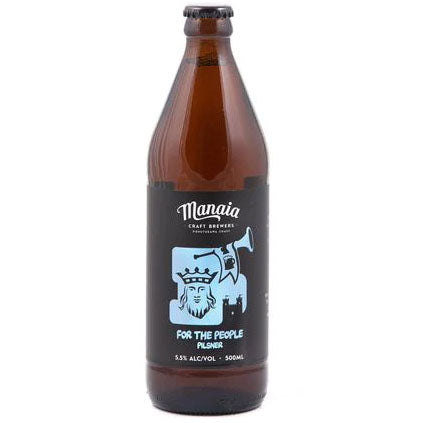 Manaia For The People Pilsner 500ml | Beer Cellar NZ