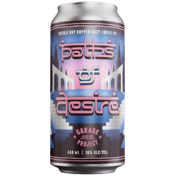 Garage Project Paths Of Desire DDH Hazy Triple IPA 440ml | Beer Cellar NZ