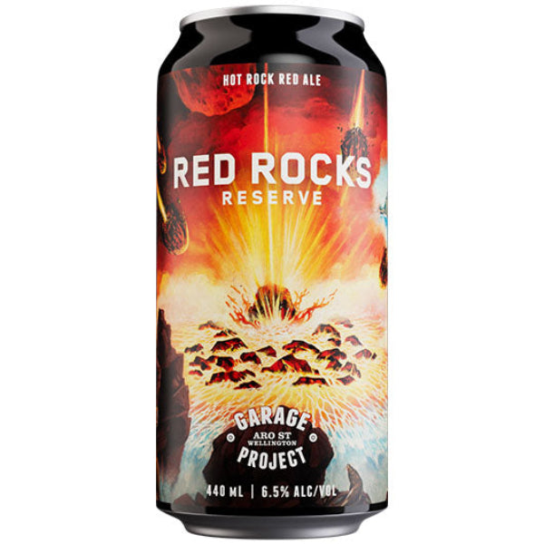 Garage Project Red Rocks Reserve Red Ale 440ml | Beer Cellar NZ