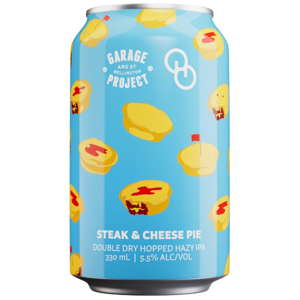 Garage Project Steak & Cheese Pie DDH Hazy IPA 330ml | Beer Cellar NZ