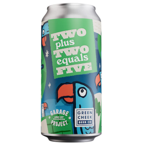 Garage Project Two Plus Two Equals Five Triple Hazy IPA 440ml | Beer ...