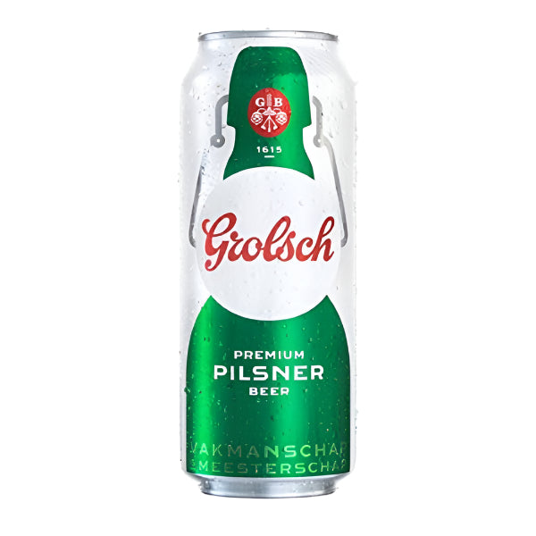 Grolsch Premium Pilsner 500ml Can | Beer Cellar NZ
