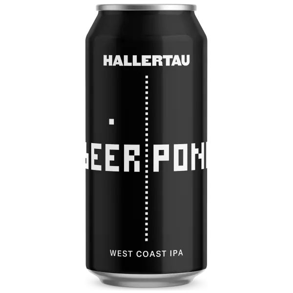 Hallertau Beer Pong West Coast IPA 440ml | Beer Cellar NZ