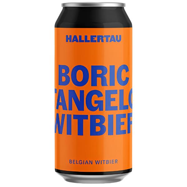 Hallertau Boric Tangerlo Witbier 440ml BB 29/10/25 | Beer Cellar NZ
