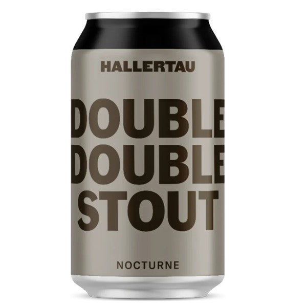 Hallertau Double Stout 330ml | Beer Cellar NZ