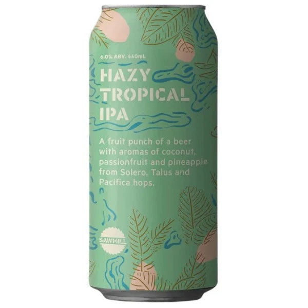 Sawmill Tropical Hazy IPA 440ml | Beer Cellar NZ