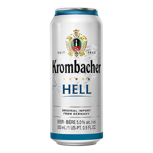 Krombacher Hell Lager 500ml | Beer Cellar NZ