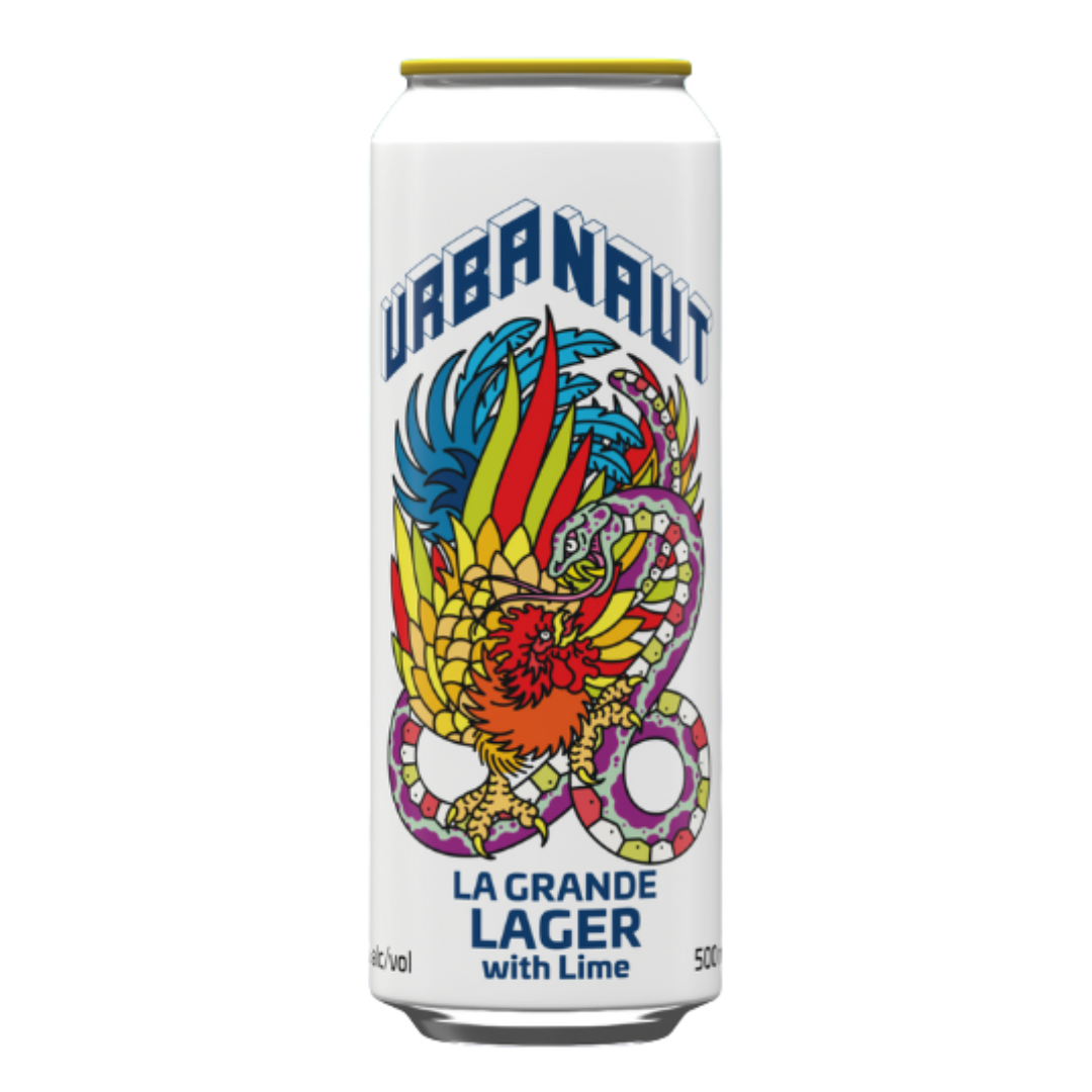 Urbanaut La Grande Lager 500ml | Beer Cellar NZ