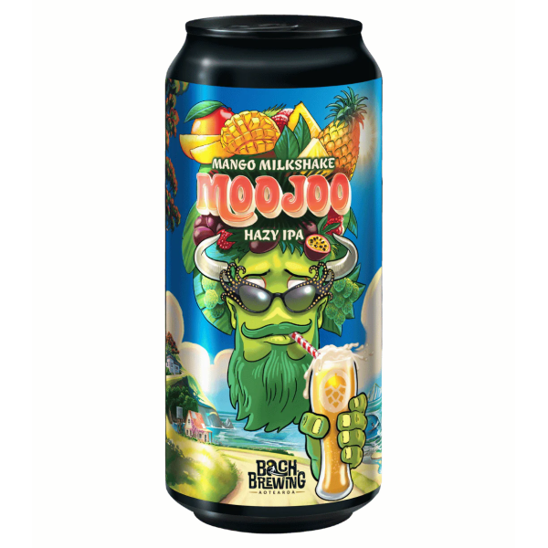Bach Brewing Moojoo Mango Milkshake Hazy IPA 440ml | Beer Cellar NZ