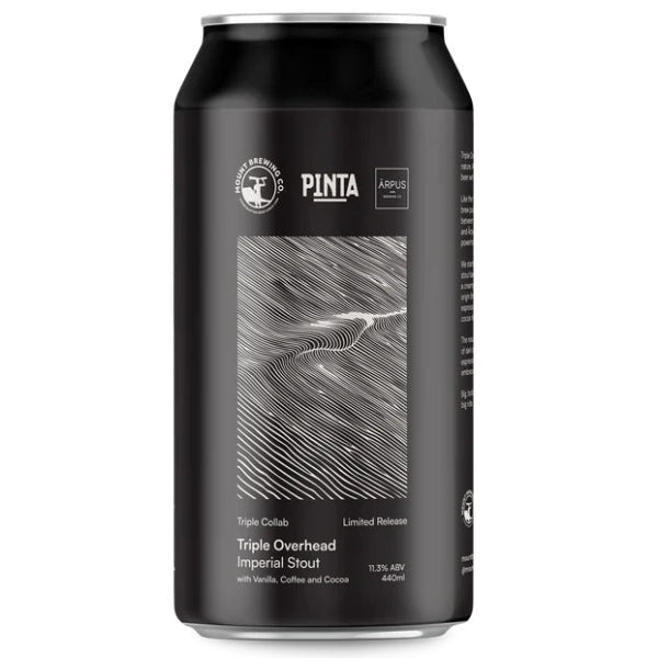 Mount Brewing Triple Overhead Imperial Stout 440ml | Beer Cellar NZ