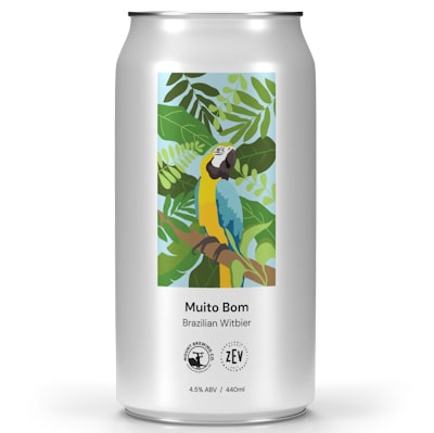 Mount Brewing Muito Bom Brazilian Witbier 440ml | Beer Cellar NZ