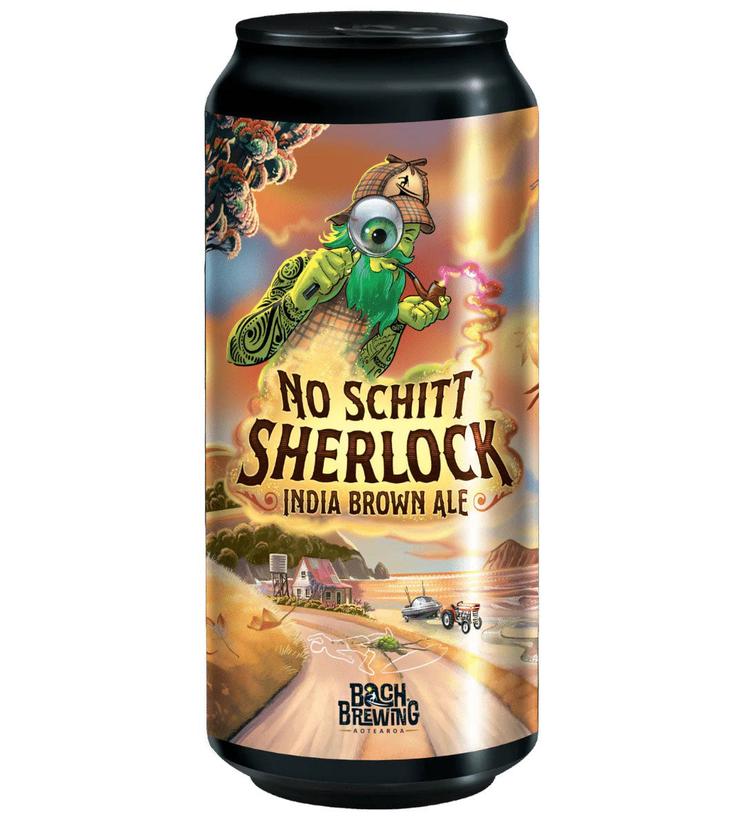 Bach Brewing No Schitt Sherlock Brown Ale 440ml | Beer Cellar NZ