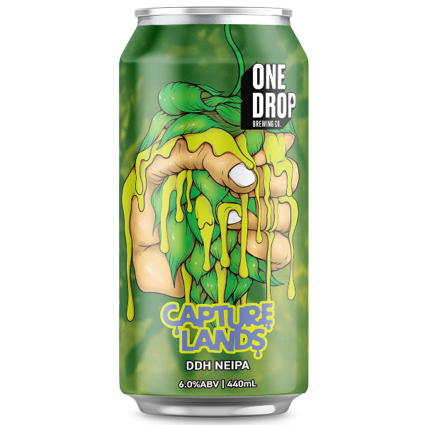 One Drop Brewing Capture Lands DDH New England IPA 440ml | Beer Cellar NZ