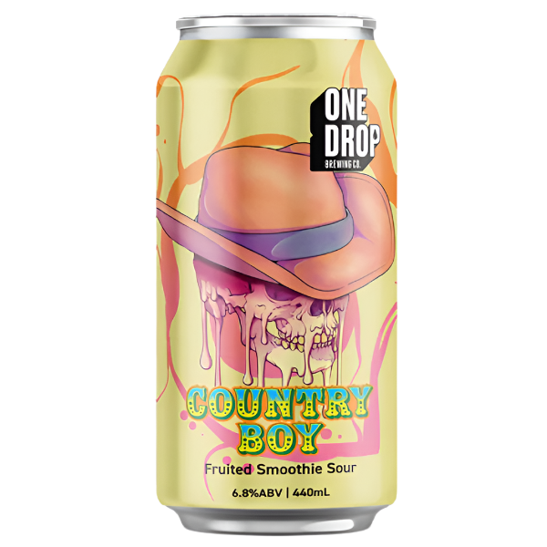 One Drop Brewing Country Boy Fruited Smoothie Sour 440ml | Beer Cellar NZ
