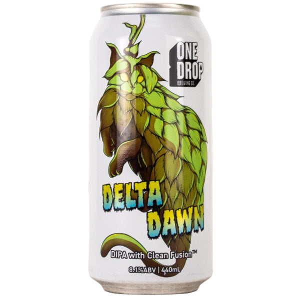 One Drop Brewing Delta Dawn Double IPA 440ml | Beer Cellar NZ