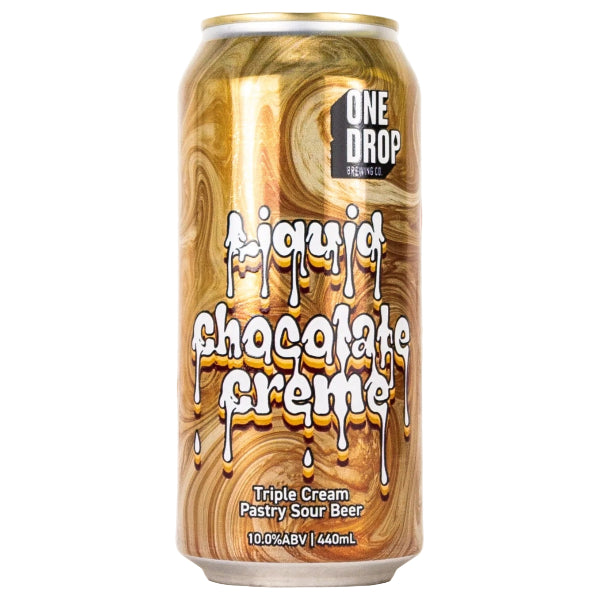 One Drop Brewing Liquid Chocolate Creme Pastry Sour 440ml | Beer Cellar NZ