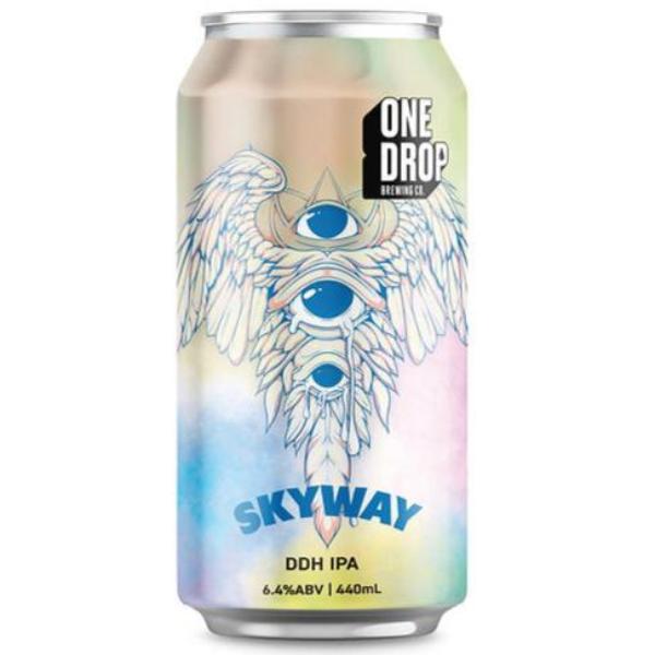One Drop Brewing Sky Way Hazy IPA 440ml BB 22/11/25 | Beer Cellar NZ
