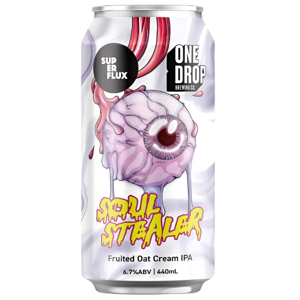 One Drop Brewing Soul Stealer Fruited Oat Cream IPA 440ml BB 14/03/26 ...