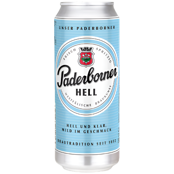 Paderborner Hell 500ml | Beer Cellar NZ