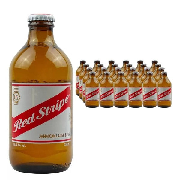 Red Stripe 330ml 24pk Best Before: 24/09/2025 | Beer Cellar NZ