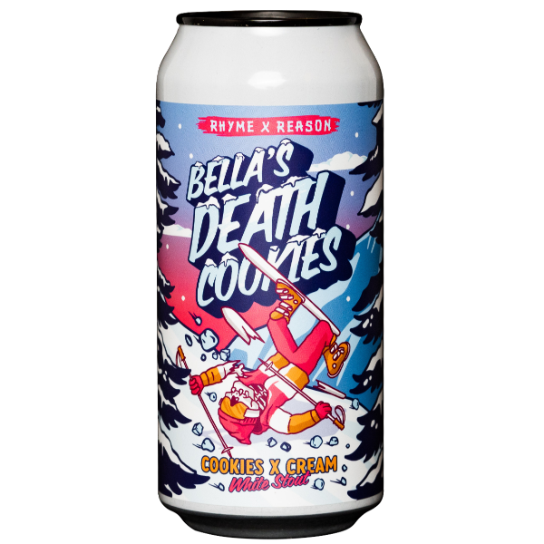 Rhyme & Reason Bella's Death Cookies Cookies & Cream White Stout 440ml ...