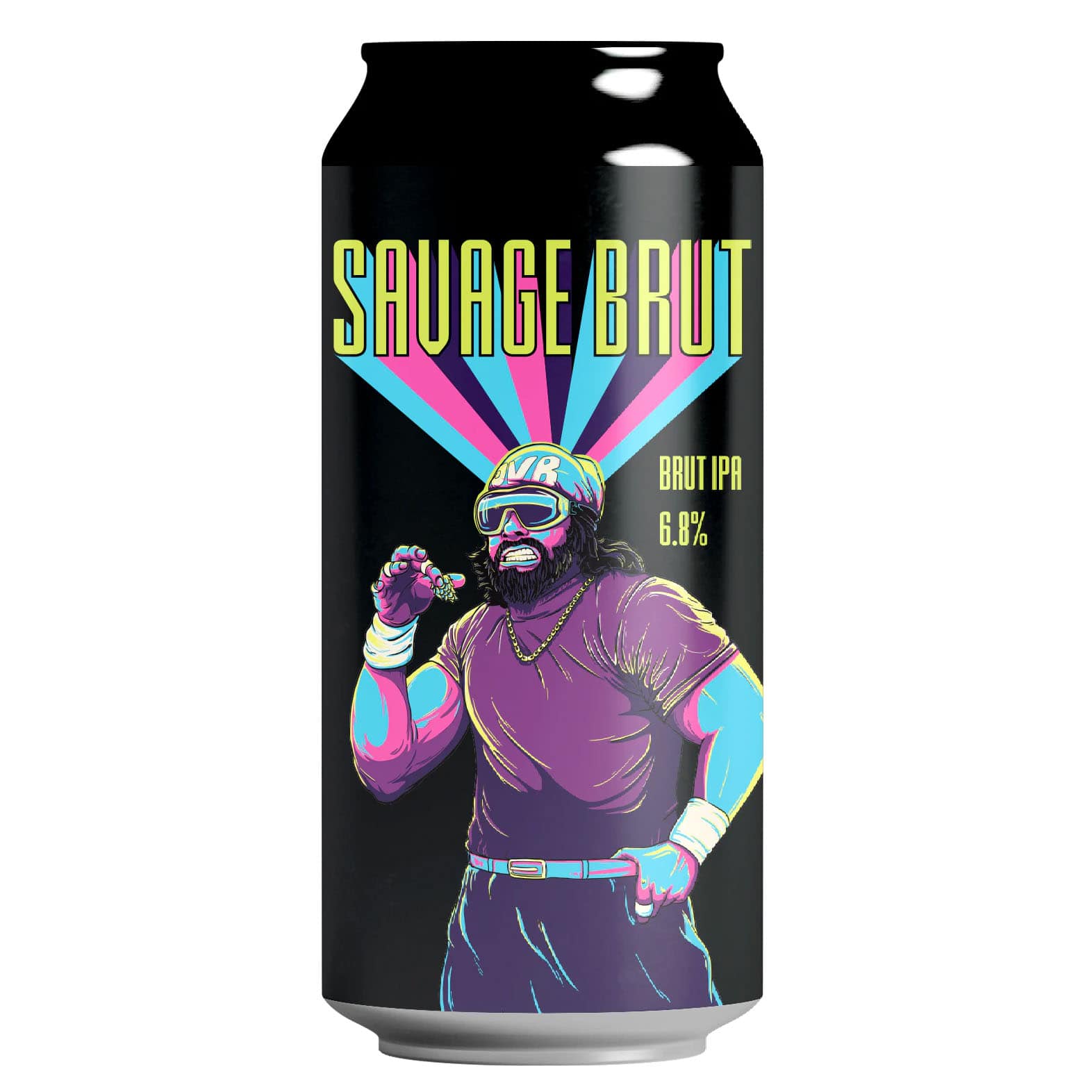 Double Vision Savage Brut IPA 440ml | Beer Cellar NZ