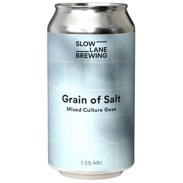 Slow Lane Brewing Grain Of Salt Mixed Culture Gose 375ml | Beer Cellar NZ