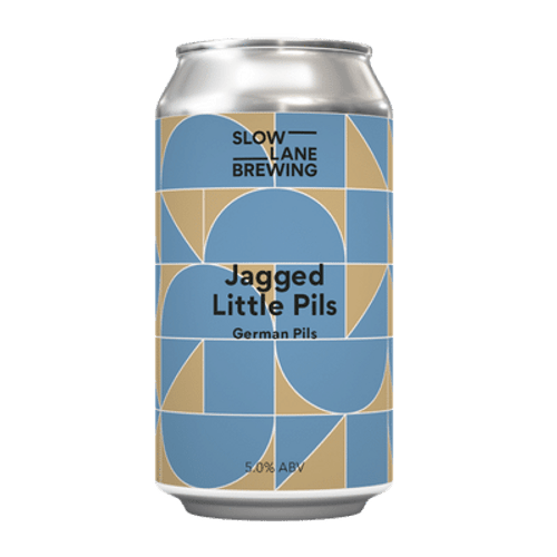 Slow Lane Brewing Jagged Little Pils 375ml | Beer Cellar NZ