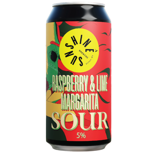 Sunshine Brewery Raspberry & Lime Margarita Sour 440ml | Beer Cellar NZ